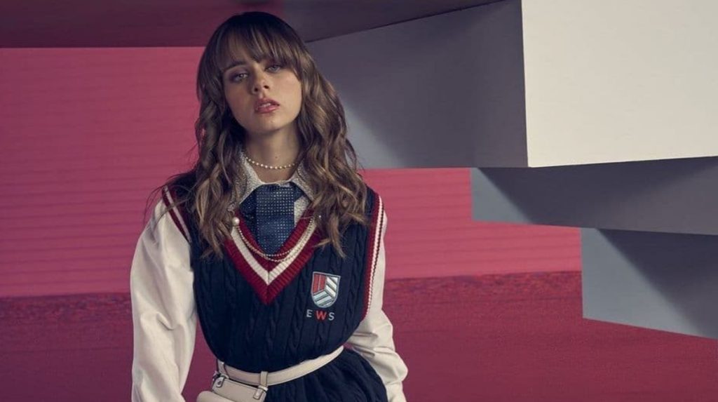 Así se veía Azul Guaita en su audición para 'Rebelde' hace dos años ...